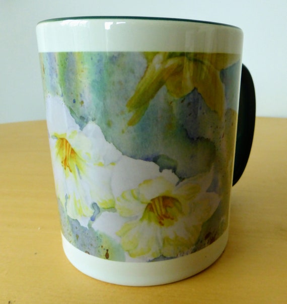 Birth Flower March Mug | Etsy