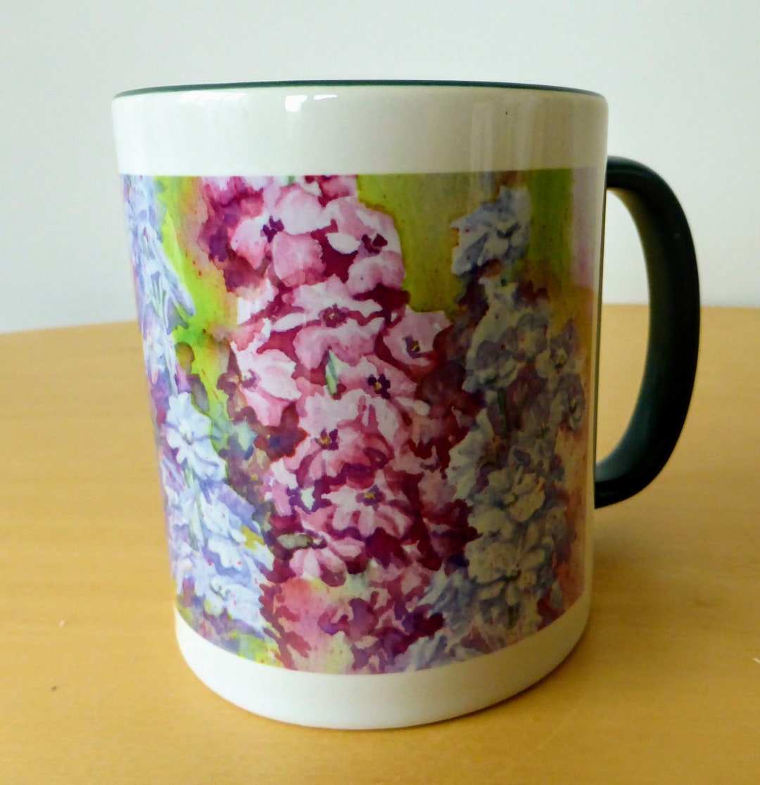 Birth Flower July Mug - Etsy
