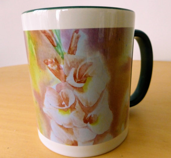 Birth Flower August Mug | Etsy