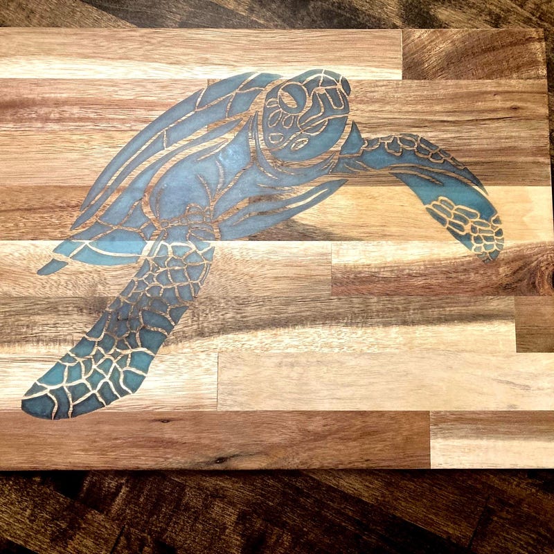 Inlay Cutting Board - Etsy