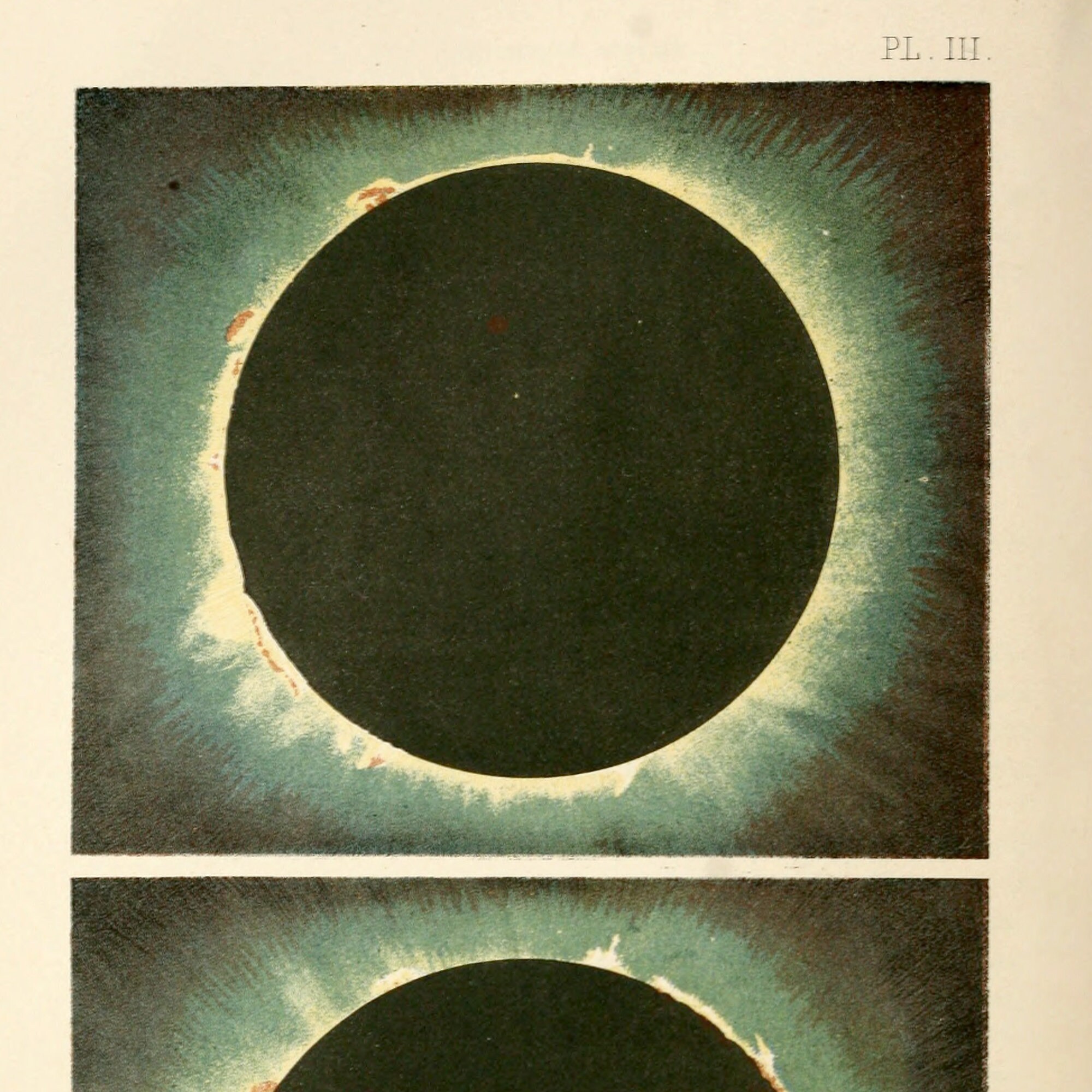 Solar Eclipse Print Vintage Space Photograph Instant Download - Etsy