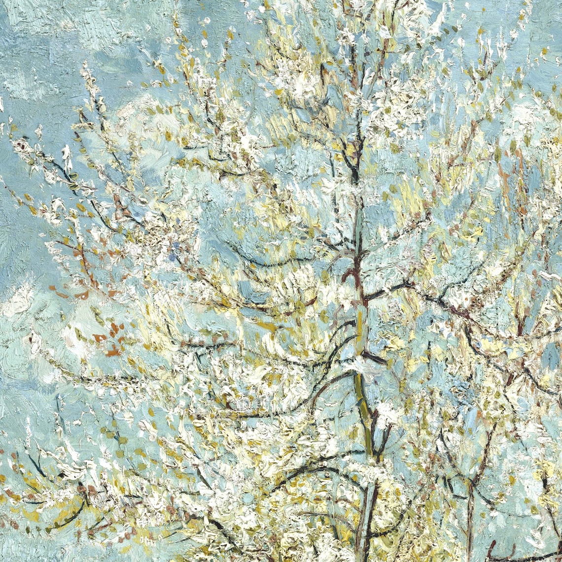 The Pink Peach Trees by Vincent Van Gogh Cheap Printable Art - Etsy