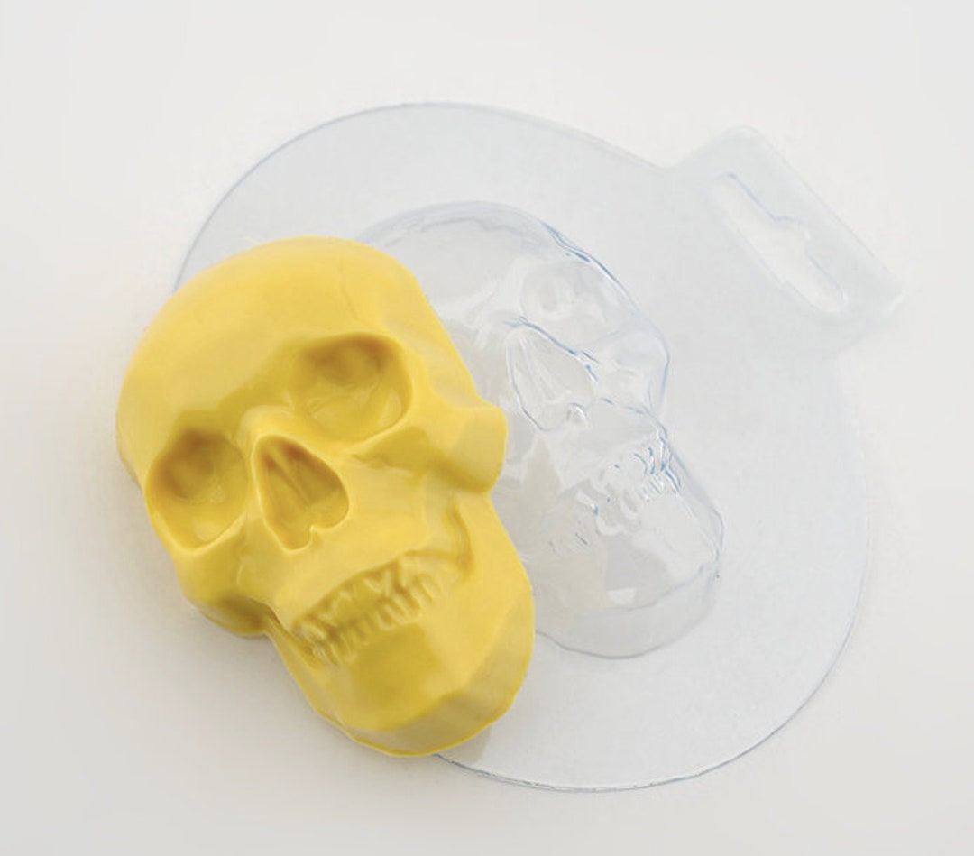 SKULL MOLD, Halloween Mold, Skeleton Mold, Skull Soap Mold, Gothic Mold ...