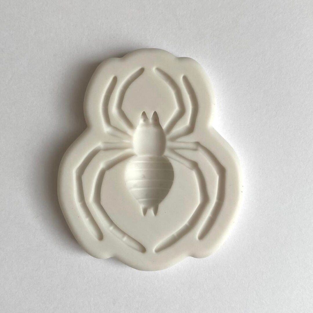 SPIDER MOLD, Insect Mold, Halloween Mold, Silicone Fondant Mold, Mini ...