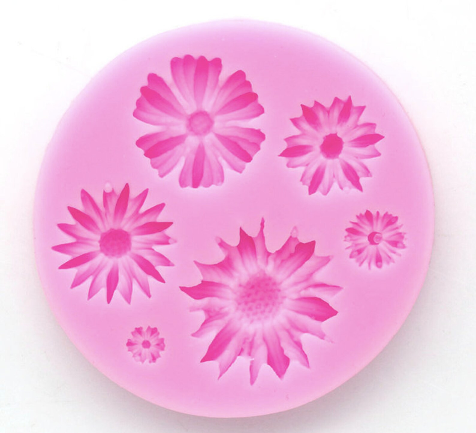 FLORAL VARIETY MOLD Silicone Mold Mini Flowers Mold Fondant - Etsy