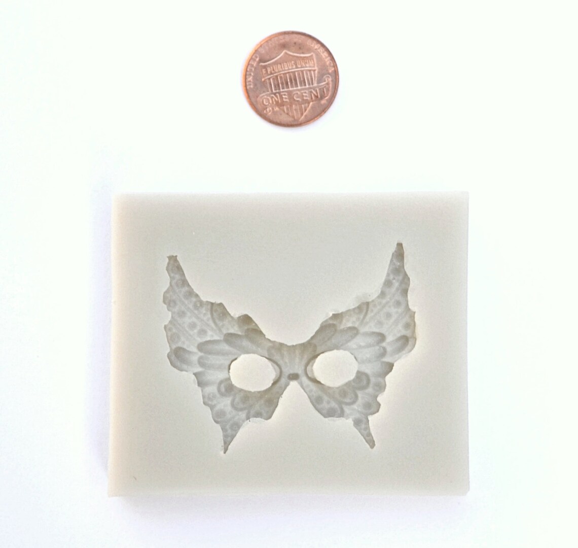 MASK MOLD, Masquerade Theme Silicone Fondant Mold, Chocolate Mold ...