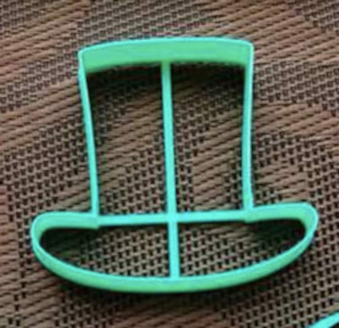 HAT COOKIE CUTTER, Alice in Wonderland Theme Fondant Cutter, Cake ...