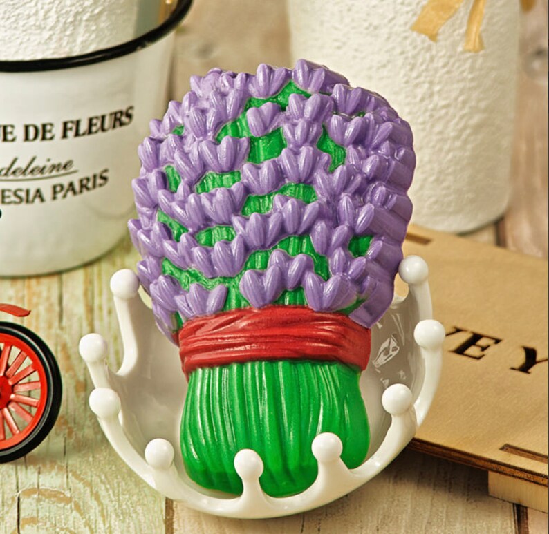 LAVENDER BOUQUET MOLD Soap Mold Bath Bomb Mold Chocolate - Etsy
