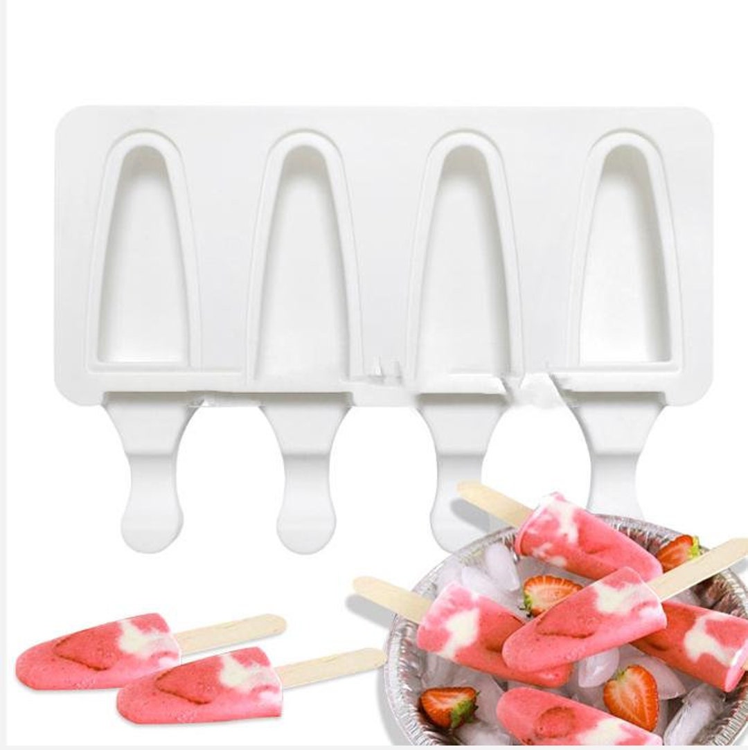 TRIANGLE CAKESICLE MOLD, Popsicle Mold, Rounded Triangle Dessert Mold ...