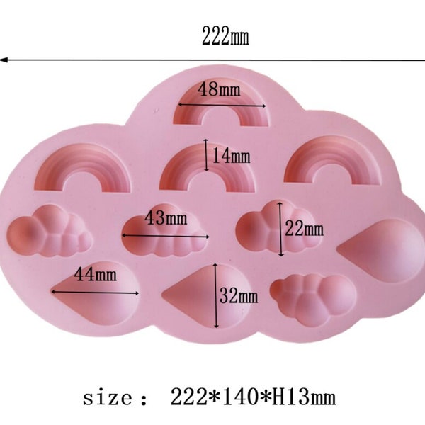 Rainbow Cake Jewelry - Etsy