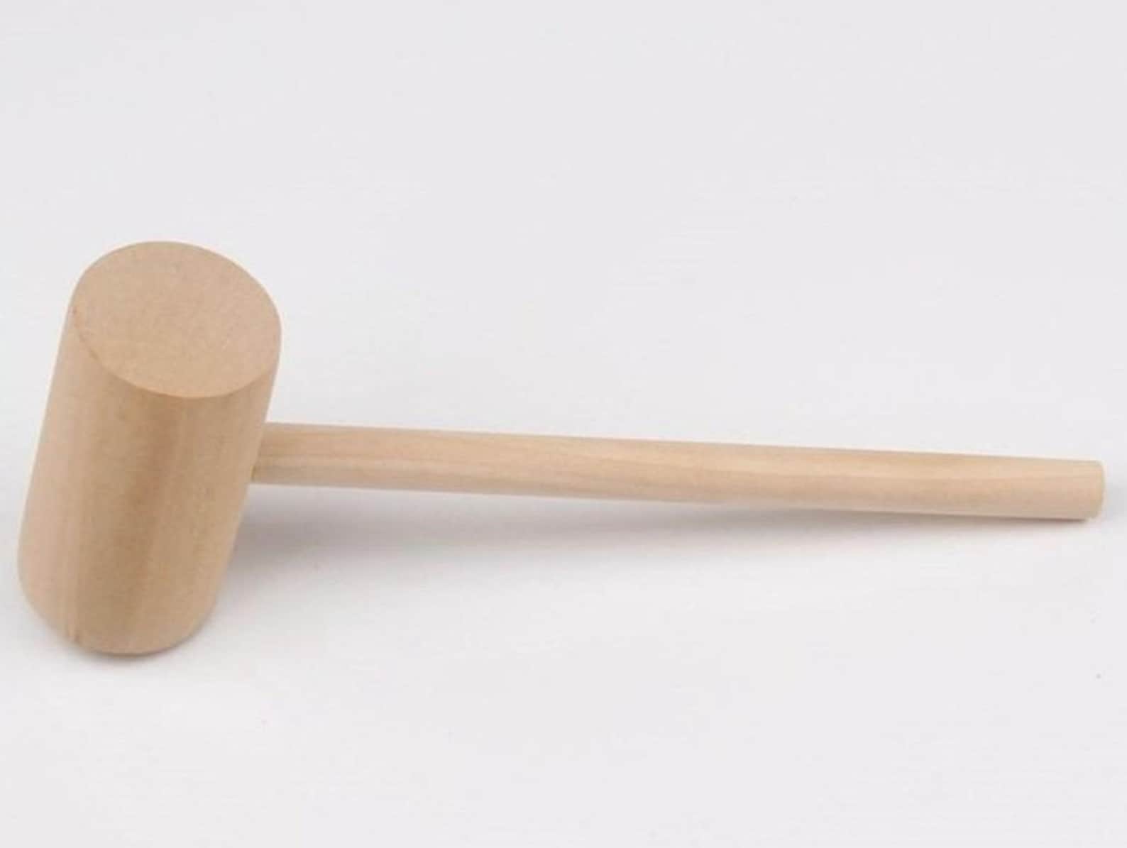 WOODEN MALLET HAMMER set of 4 Medium 6 Inch Length Size - Etsy