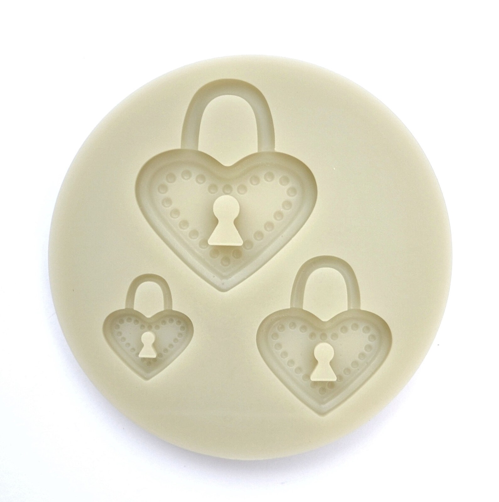 HEART LOCK MOLD Silicone Fondant Mold Chocolate Mold Cake - Etsy
