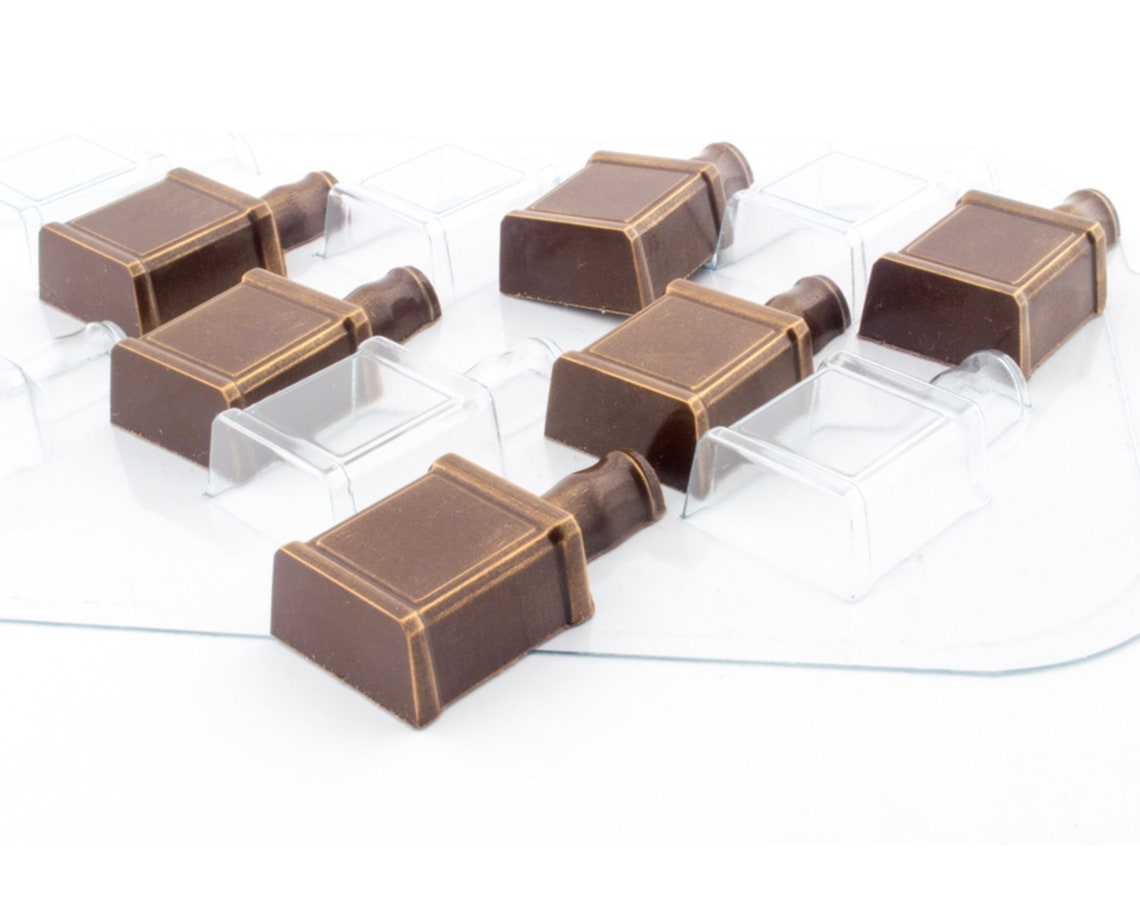 WHISKEY BOTTLES MOLD (6-cavity Minis), Chocolate Mold, Fathers Day ...