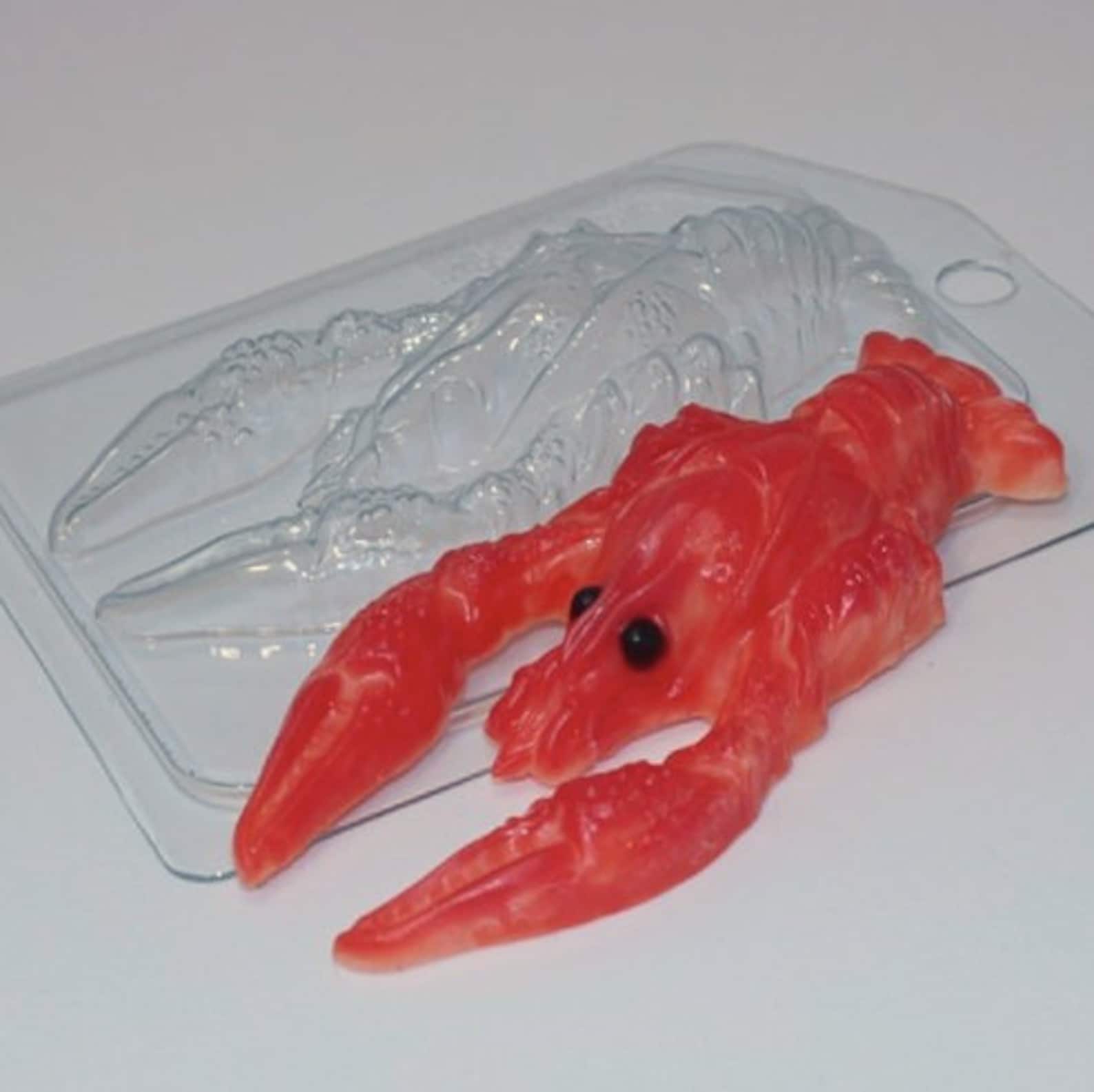 LOBSTER MOLD, Soap Mold, Chocolate Mold, Sea Creatures Cake Decoration ...