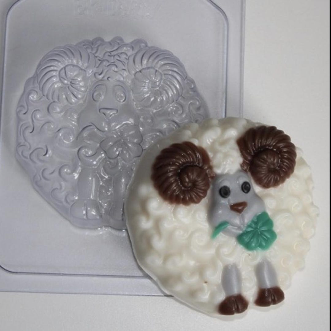 Sheep Mold, LESS THAN PERFECT Cute Animal Shaped Soap Mold, Bath Bomb ...