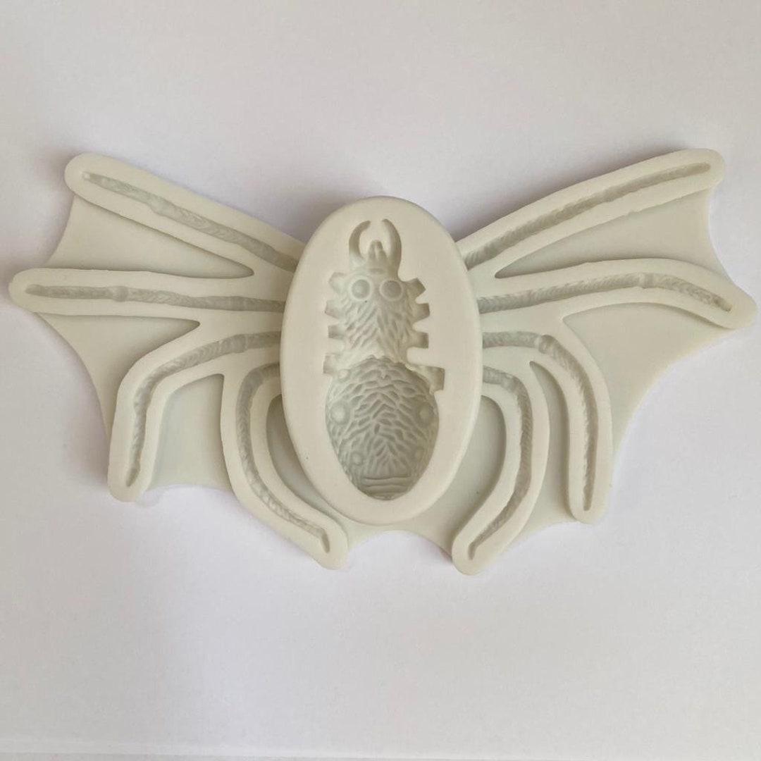 SPIDER MOLD (LARGE), Fondant Mold, Halloween Cake Decoration, Baking ...