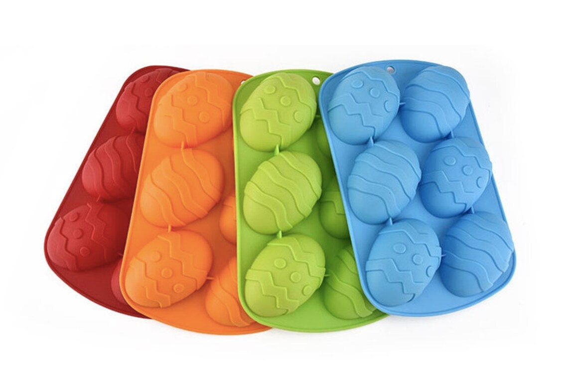 EASTER EGGS MOLD Silicone Chocolate Mold Baking Supplies - Etsy