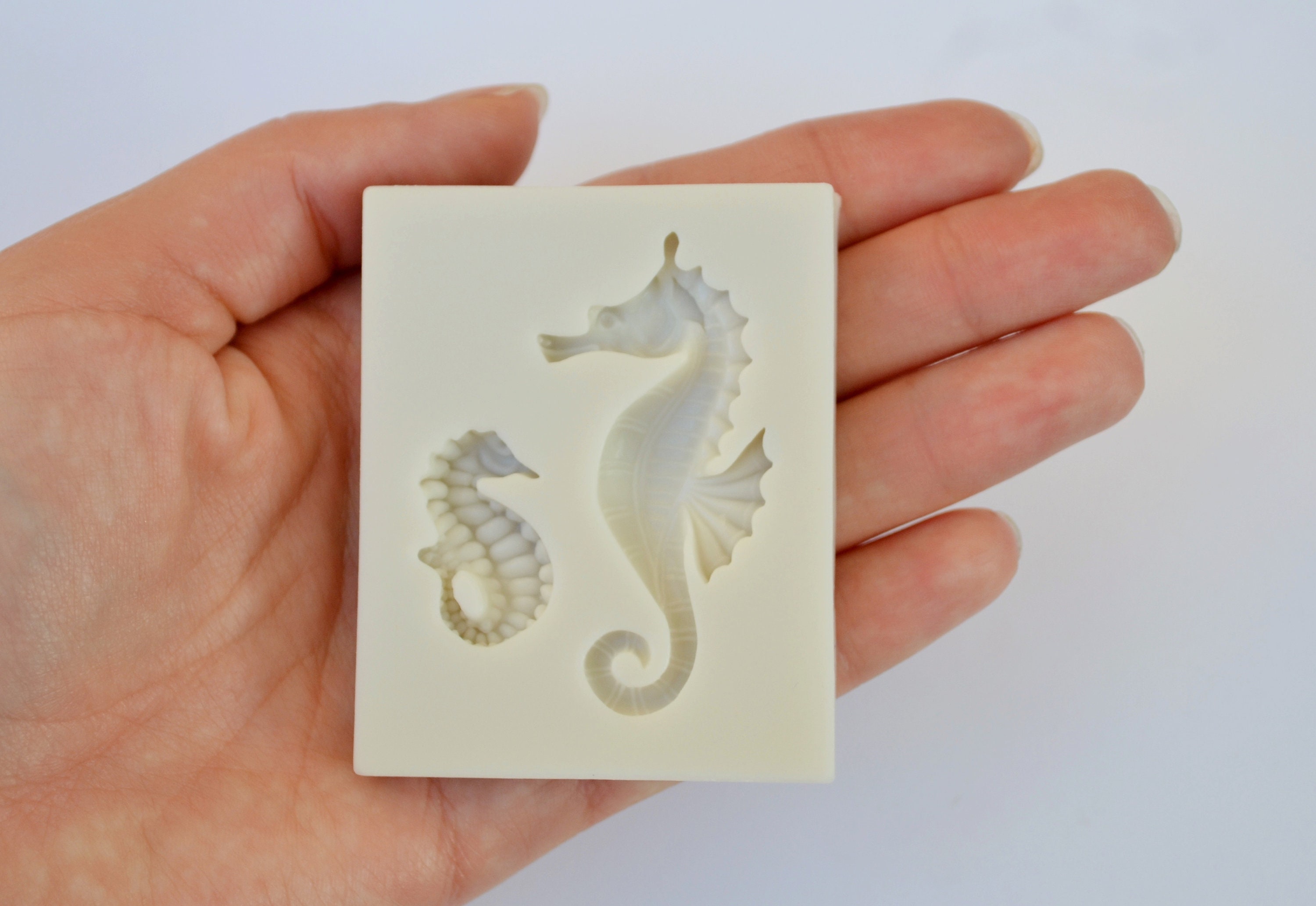 SEAHORSE MOLD Beach Themed Mold Mini Under the Sea Mold - Etsy