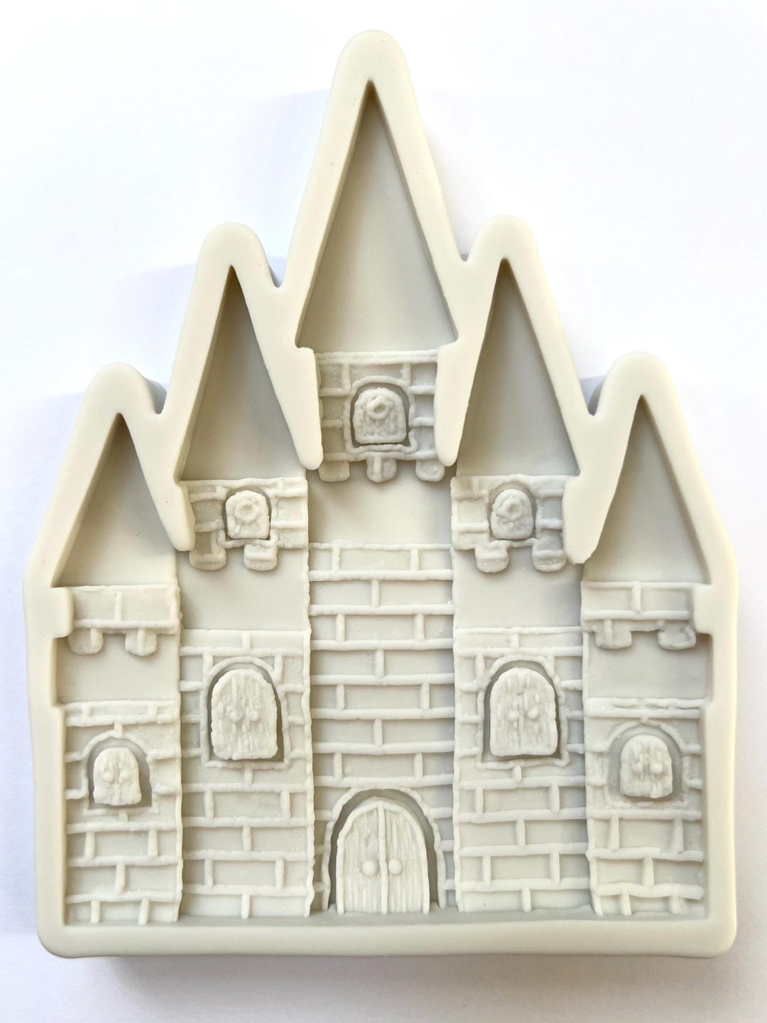 PRINCESS CASTLE MOLD, Silicone Fondant Mold, Chocolate Mold, Birthday ...
