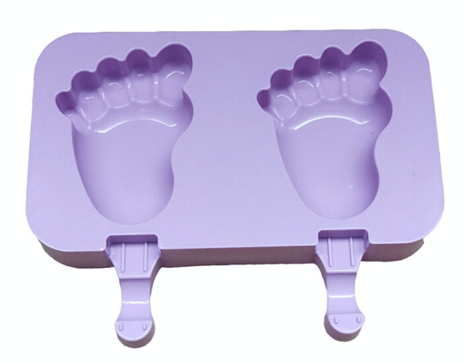 FEET SHAPED MOLD Popsicle Mold Cakesicle Mold Ice Cream - Etsy