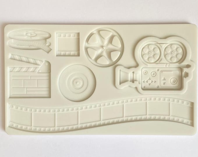 CINEMA THEME MOLD Movie Mold Silicone Fondant Mold - Etsy