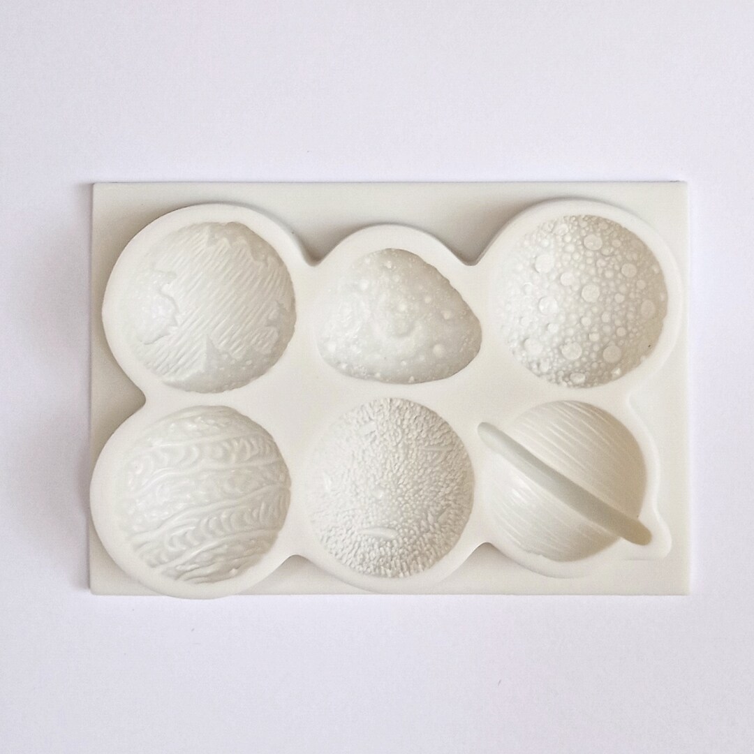 PLANETS VARIETY MOLD, Highly Detailed Space Theme Mold, Astronaut Mold ...
