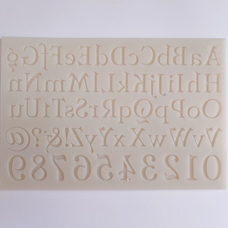 Letter Cake Mold - Etsy