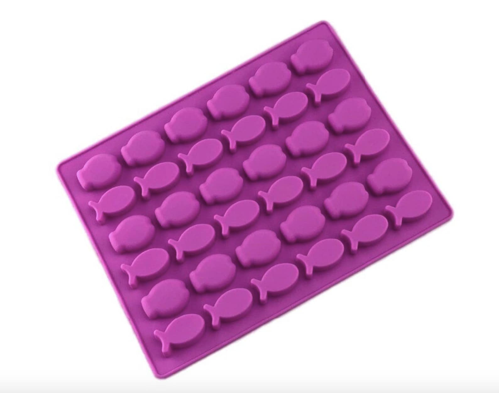 FISH VARIETY MOLD 36 Cavity Silicone Candy Mold Gummies - Etsy