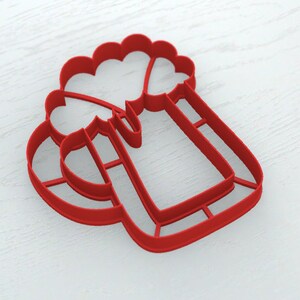 Beer Mug COOKIE CUTTER, Fondant Cutter, Fathers Day Cake Decoration ...