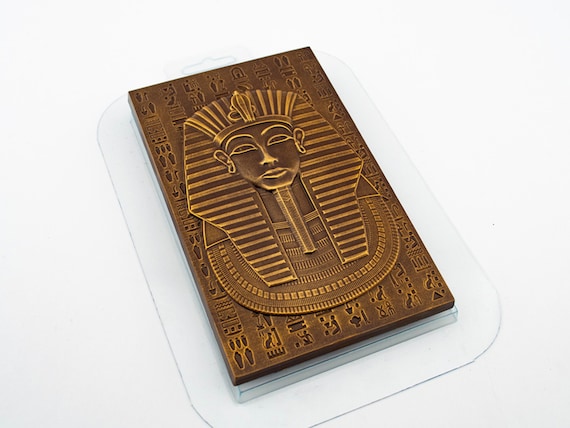 PHARAOH CHOCOLATE MOLD Egyptian Theme Chocolate Bar Mold - Etsy