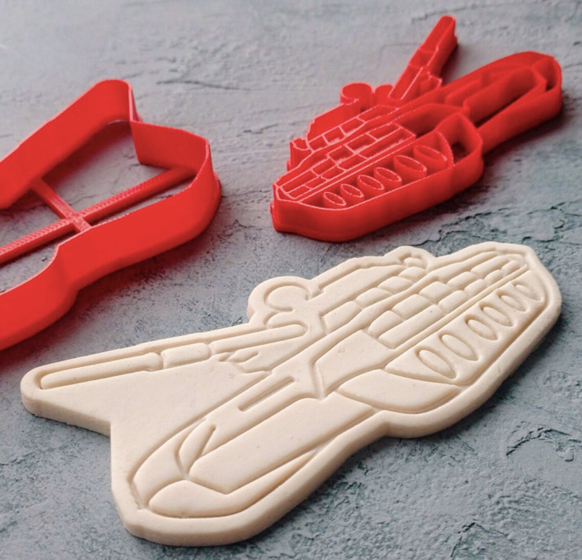 TANK COOKIE CUTTER, Fondant Cutter, Military Theme Cake Decoration ...