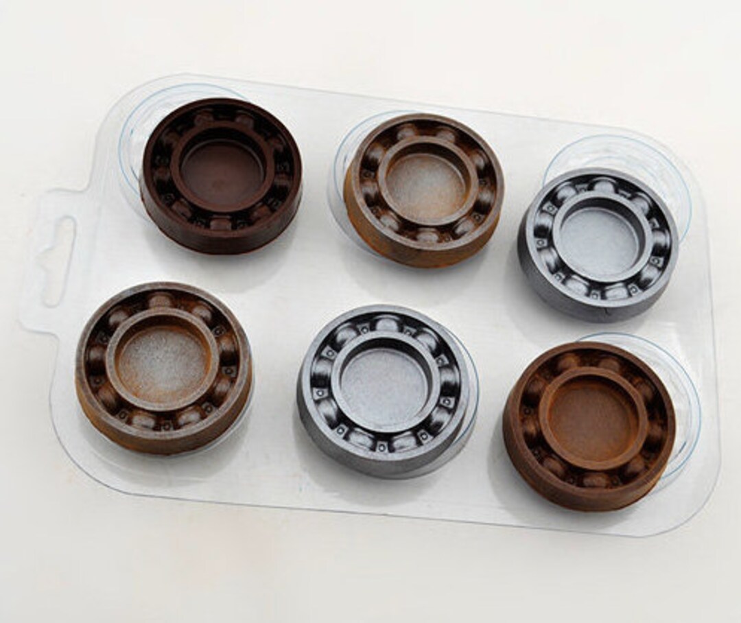 CAR BEARINGS MOLD, Auto Tires Chocolate Mold, Car Parts Cake Decoration ...