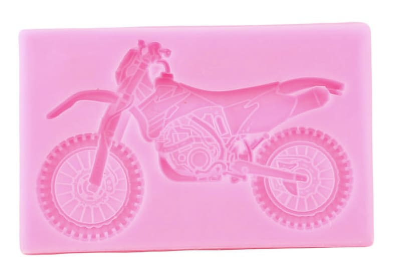 MOTORCYCLE MOLD Silicone Fondant Mold Bike Mold Boys Cake - Etsy