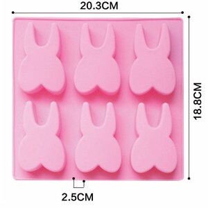 MOLAR TOOTH MOLD, 6 Cavity Silicone Soap Mold, Teeth Bath Bomb Mold ...
