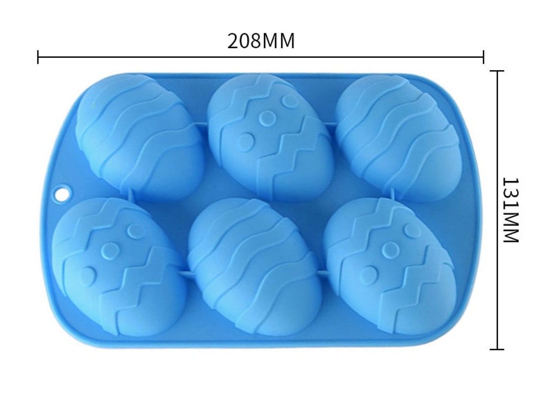 EASTER EGGS MOLD Silicone Chocolate Mold Baking Supplies - Etsy
