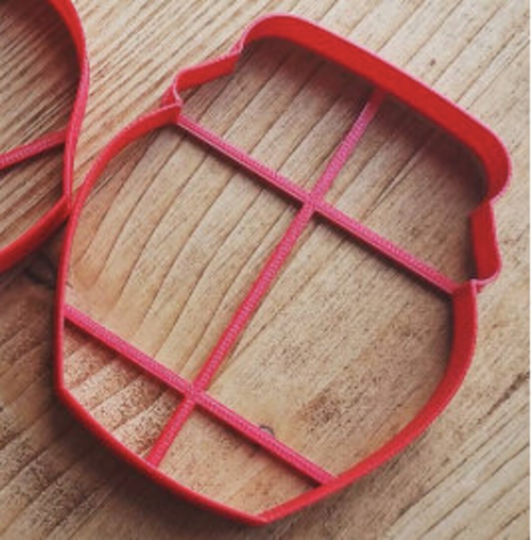 Honey Jar COOKIE CUTTER, Fondant Cutter, Cake Decoration, Plastic ...