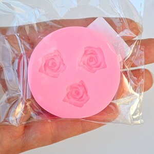 ROSE MOLD, Roses Mold, Silicone Floral Mold, Mini Flower Mold, Jewelry ...