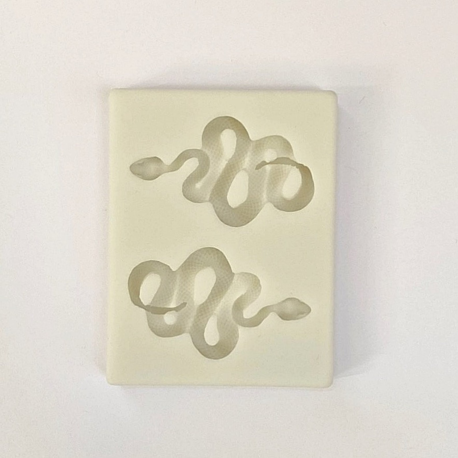 SNAKE DUO MOLD Mini Snakes Fondant Mold Chocolate Mold - Etsy