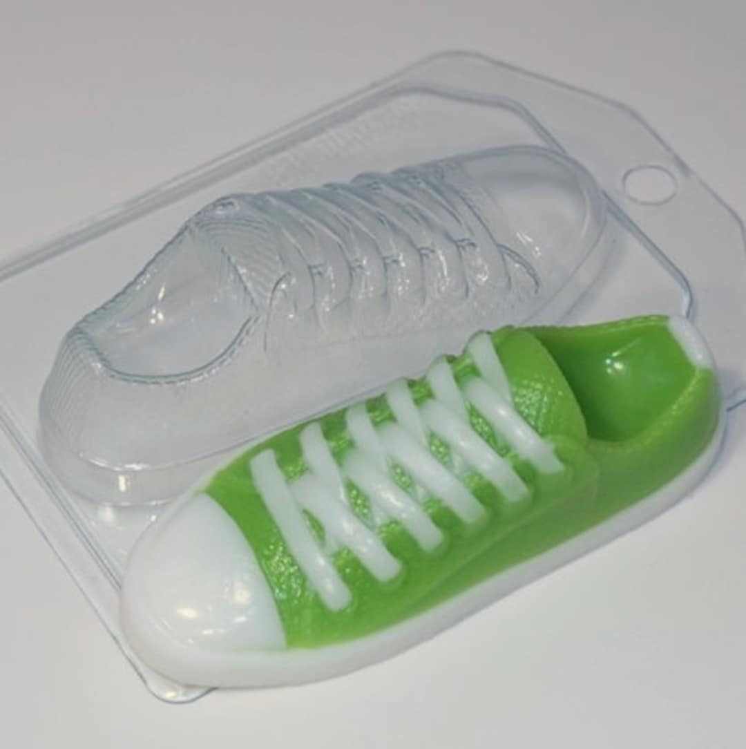 SNEAKER MOLD, Soap Mold, Bath Bomb Mold, Chocolate Mold, Sneakers ...