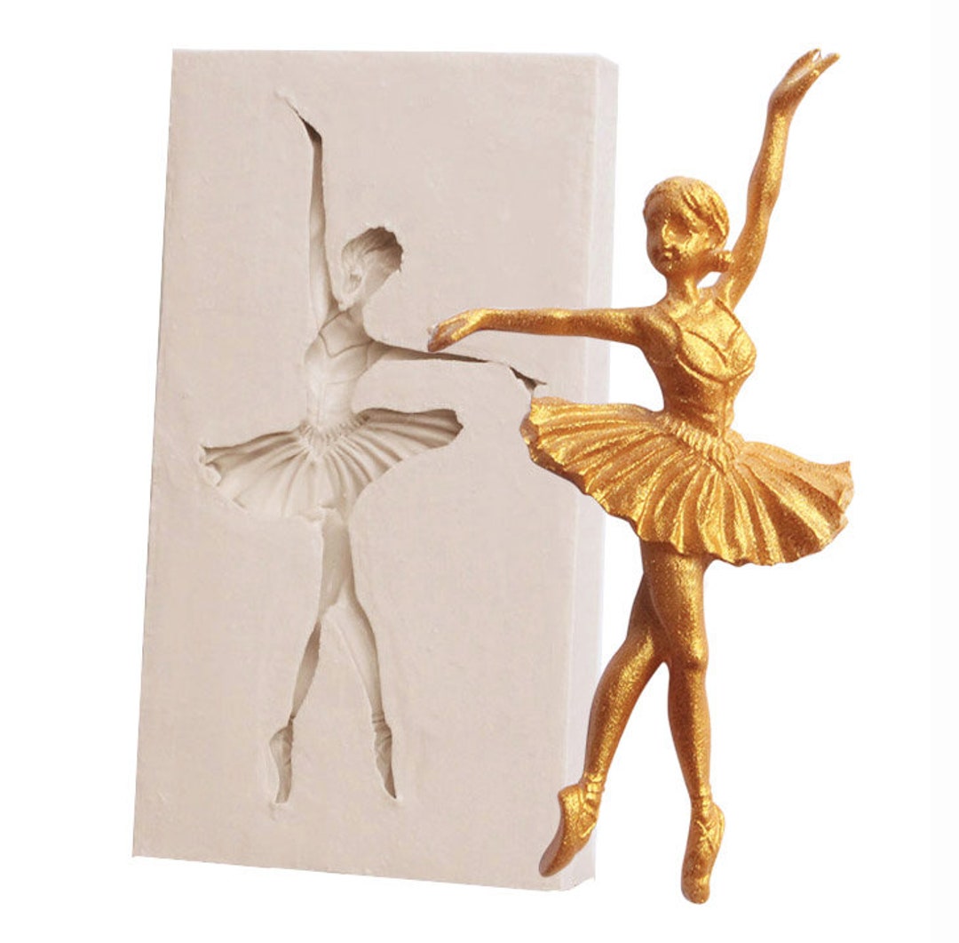 BALLERINA MOLD Highly Detailed Ballet Theme Silicone Mold Resin Mold Dancing Girl Mold Cupcake Decoration Pretty Girl Shapem Molds Etsy UK