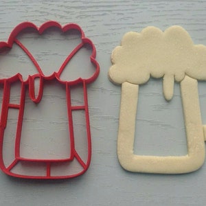Beer Mug COOKIE CUTTER, Fondant Cutter, Fathers Day Cake Decoration ...