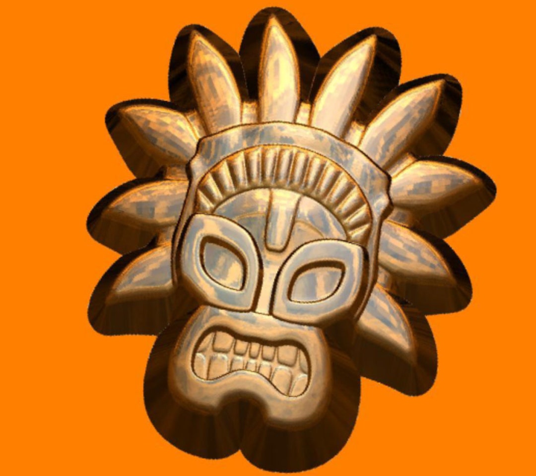 TIKI MASK MOLD, Aloha Theme Mold, Summer Soap Mold, Beach Chocolate ...