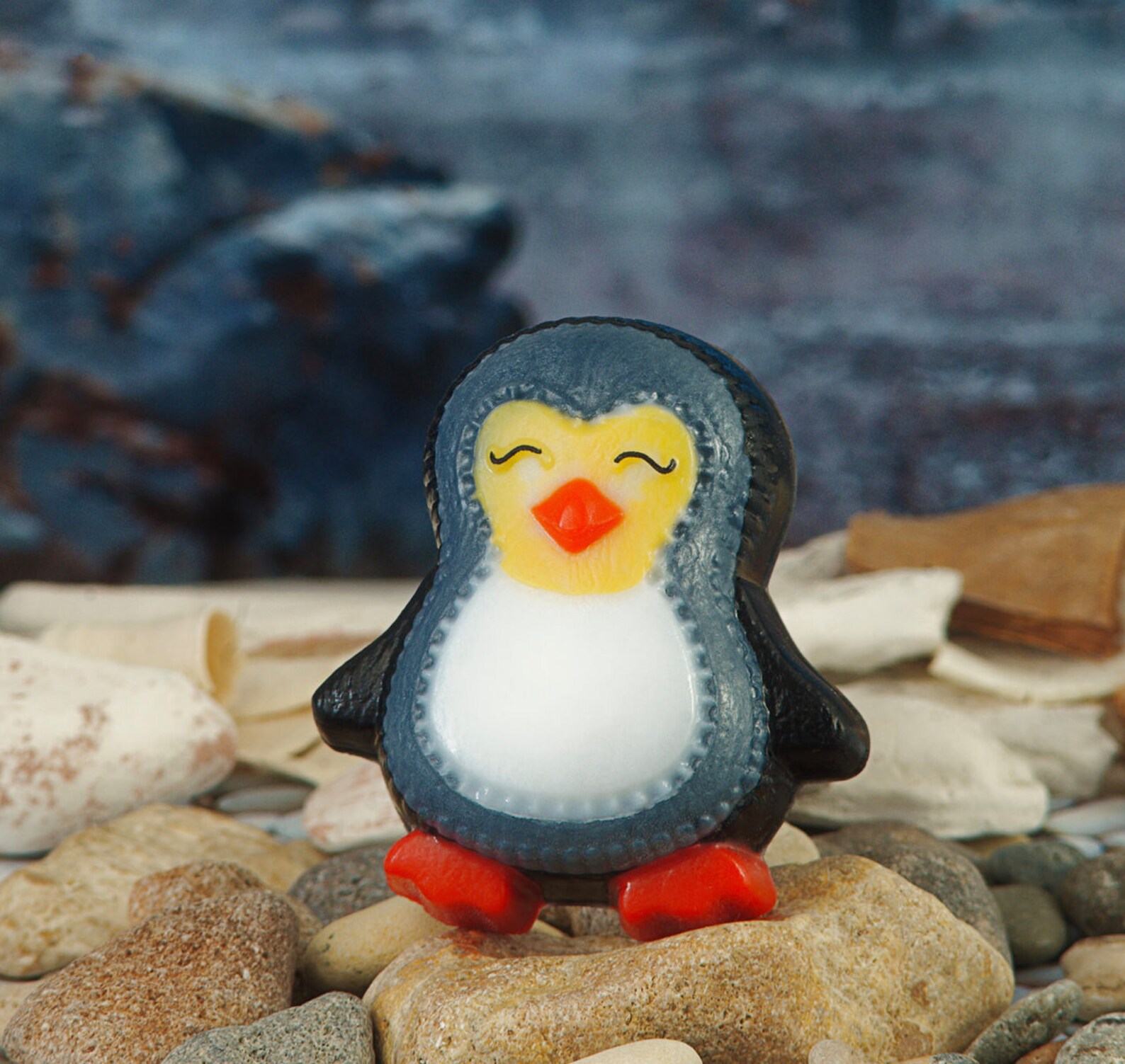 PENGUIN MOLD, Plastic Soap Mold, Bath Bomb Mold, Animals Mold, Baby ...