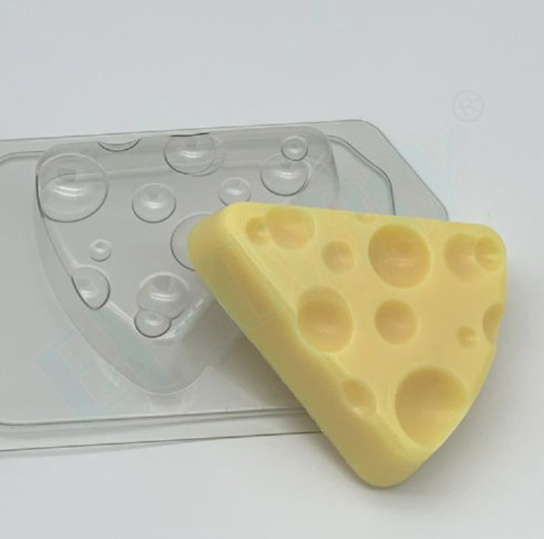 CHEESE SLICE MOLD, Plastic Soap Mold, Food Mold, Unique Bath Bomb ...