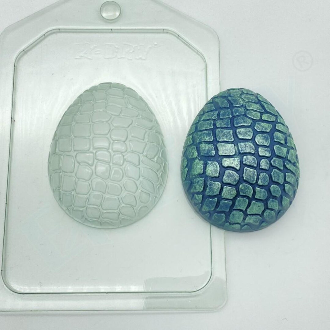 DRAGON EGG MOLD, Soap Mold, Bath Bomb Mold, Chocolate Mold, Dinosaur ...