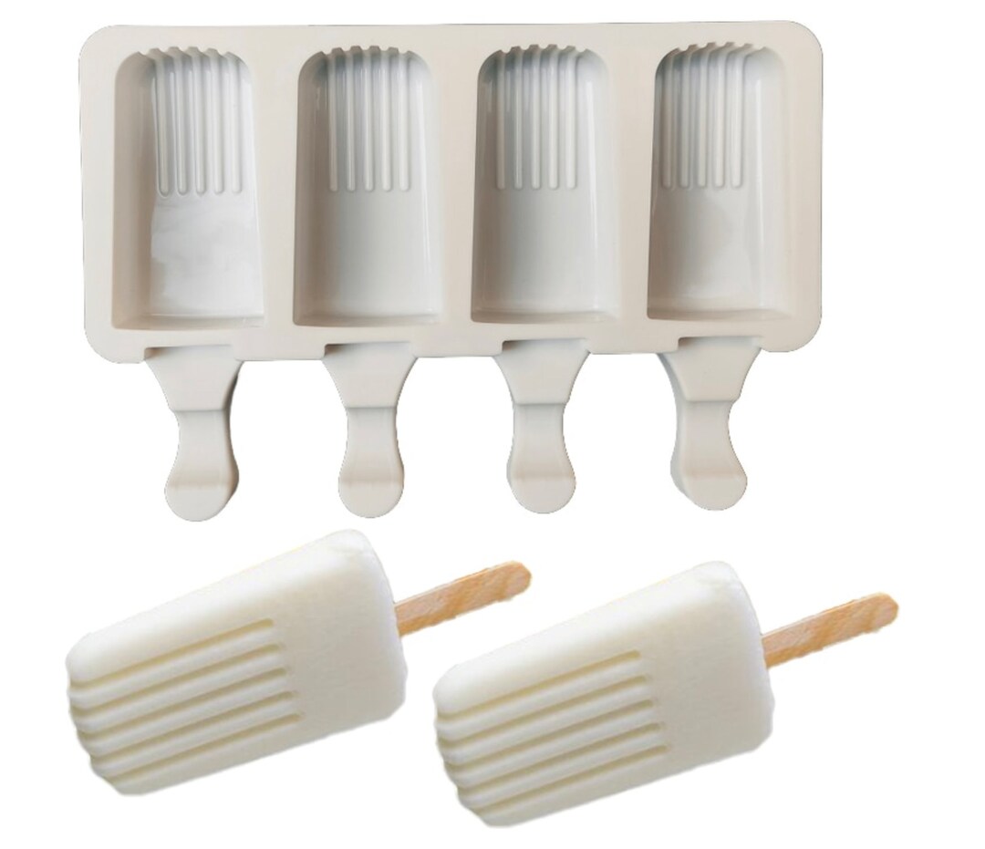 CAKESICLE MOLD (4 Cavity), Popsicle Mold, Baking Mold, Dessert Mold ...