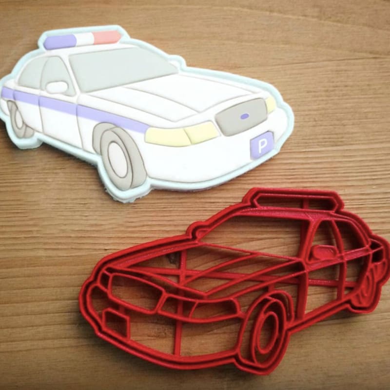 Police Car Cookies - Etsy