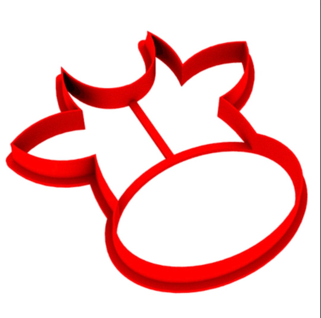 BULL COOKIE CUTTER, Fondant Cutter, Farm Animals Cake Decoration, Cow ...