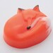 FOX MOLD, Soap Mold, Bath Bomb Mold, Cute Fox Animal Shaped Mold ...