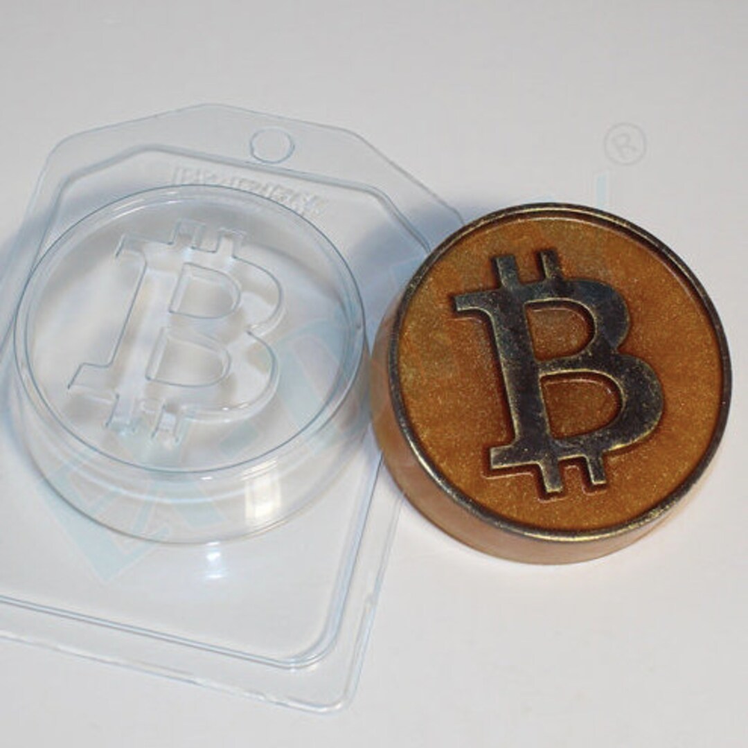 BITCOIN MOLD, Soap Mold, Chocolate Mold, Bath Bomb Mold, Money Mold ...